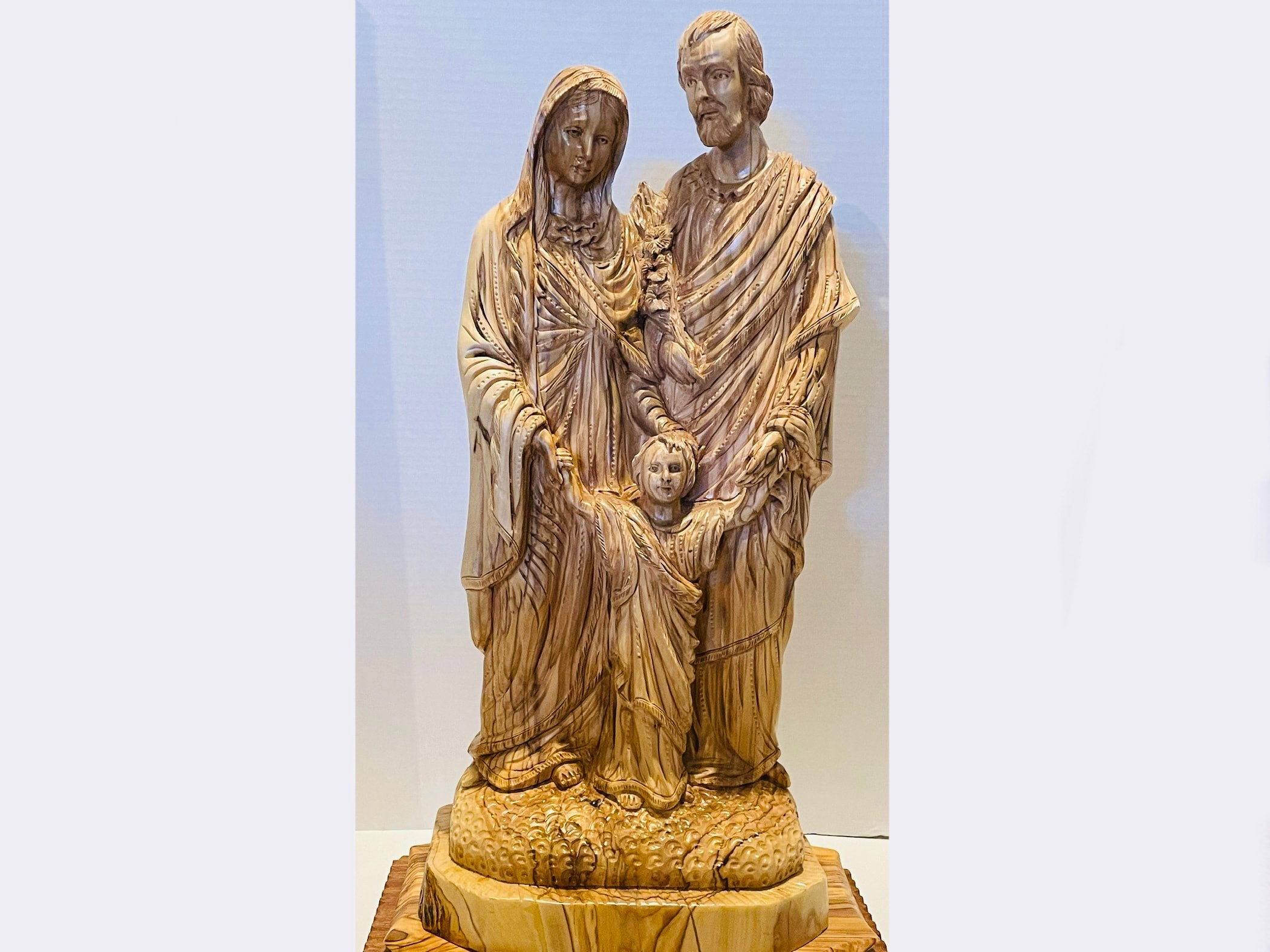 Museum Quality Very Large Holy Family Statue | Holy Family Art